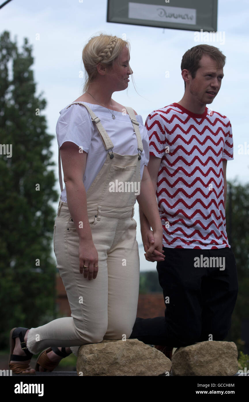 Anglo saxon couple hi-res stock photography and images - Alamy