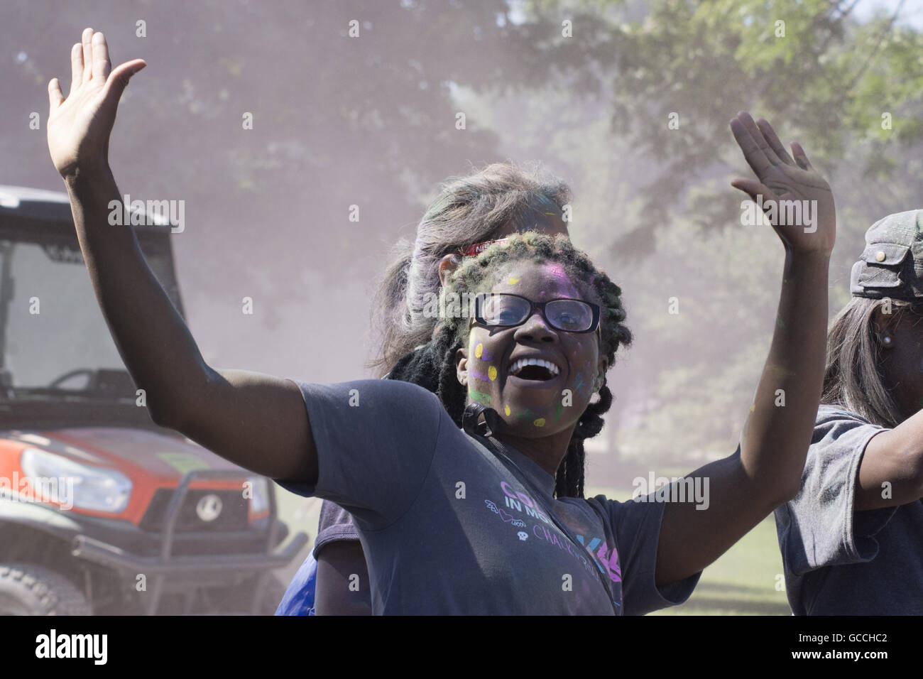 Chicago, IL, USA. 9th July, 2016. Hundreds of runners took part in the ...
