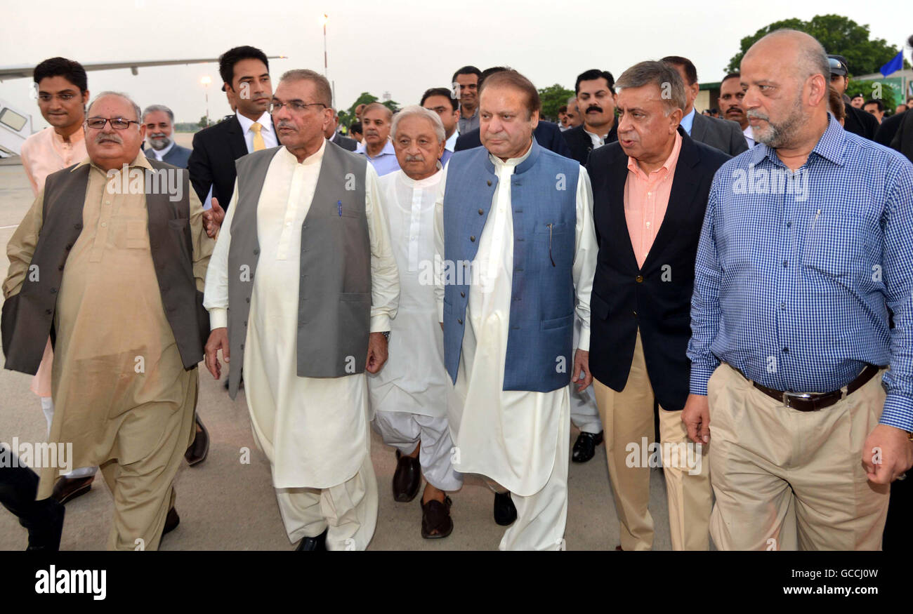 Lahore. 9th July, 2016. Photo released by Pakistan' s Press Information ...