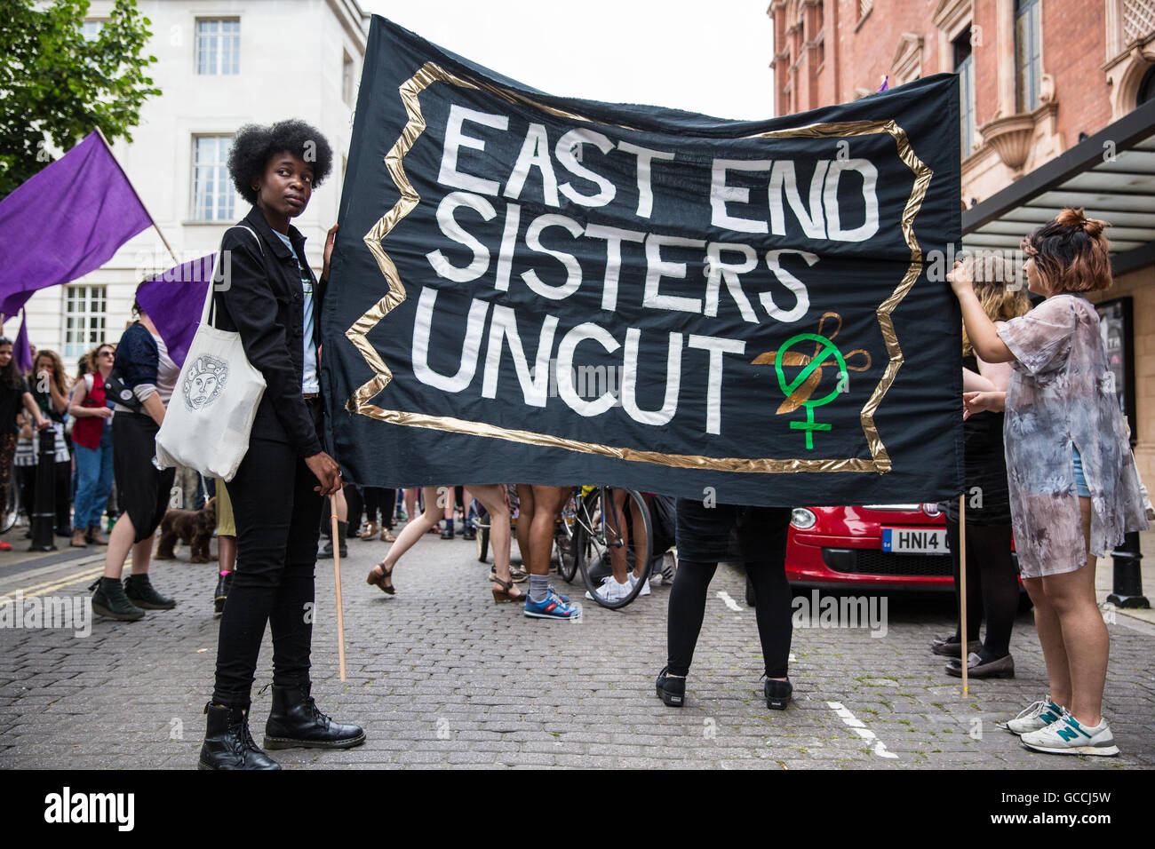 Feminist direct action protest hi-res stock photography and images - Alamy