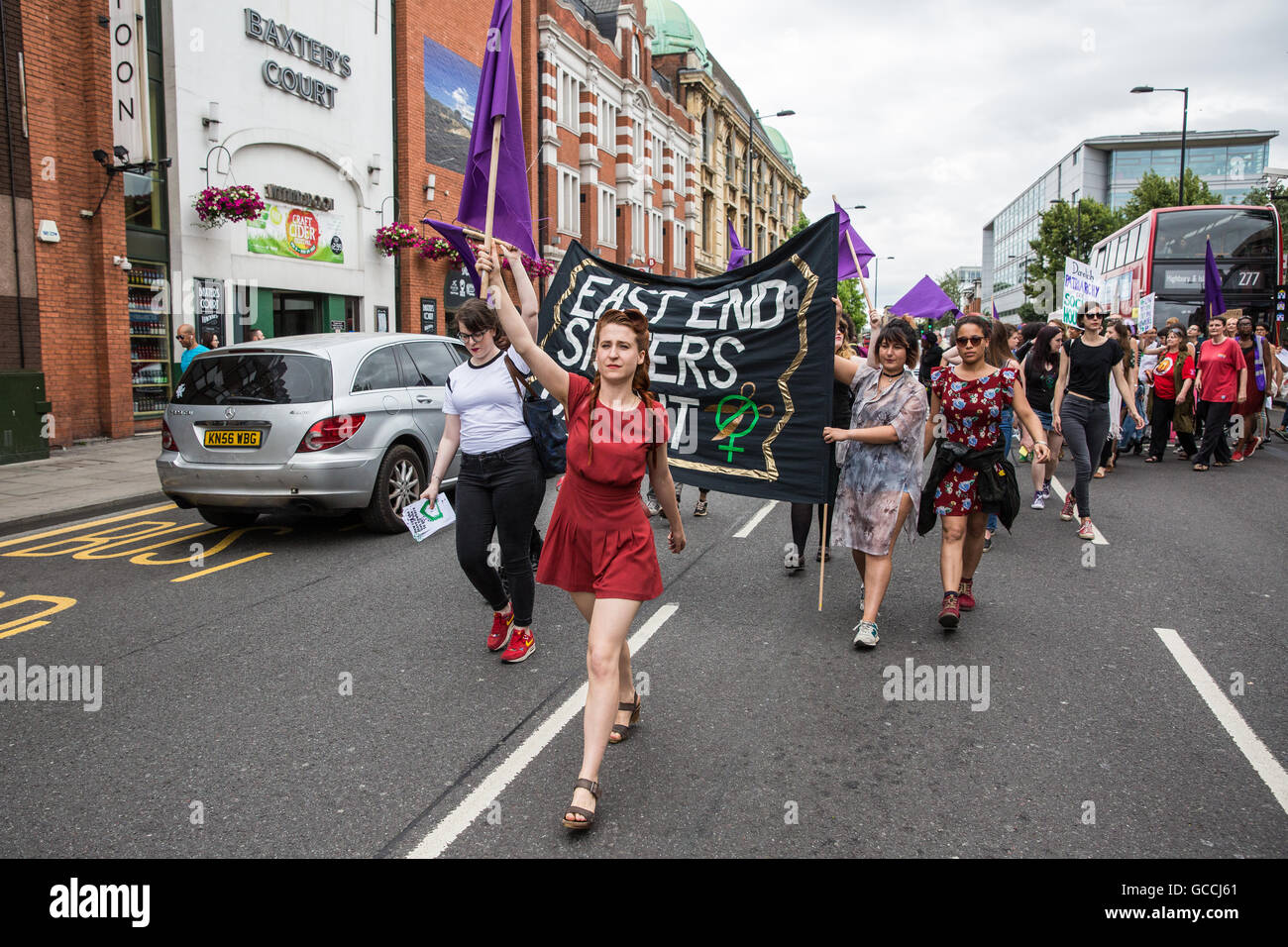Feminist direct action protest hi-res stock photography and images - Alamy