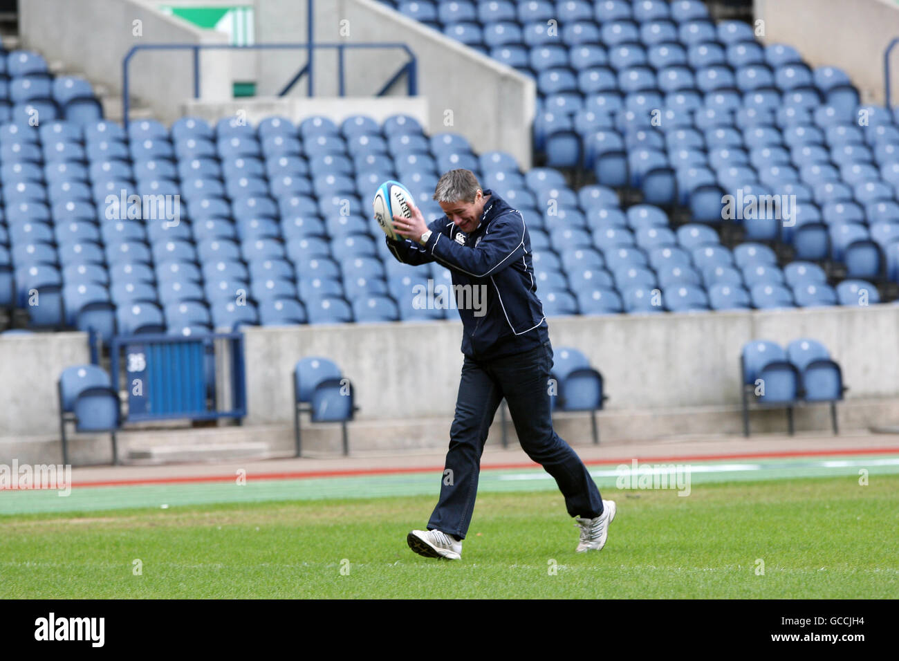 Rugby Union - 1990 Grand Slam Winning Try Reenactment - Murrayfield ...