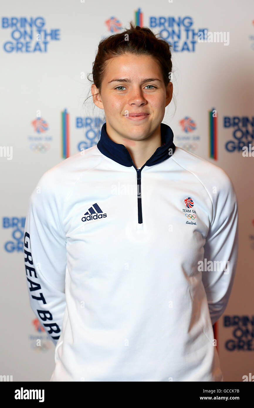 Boxer Savannah Marshall during the kitting out session at the NEC ...