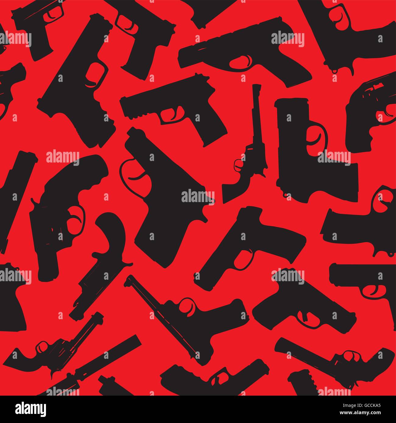 Weapon vector seamless pattern. Vector EPS10 Stock Vector Image & Art ...