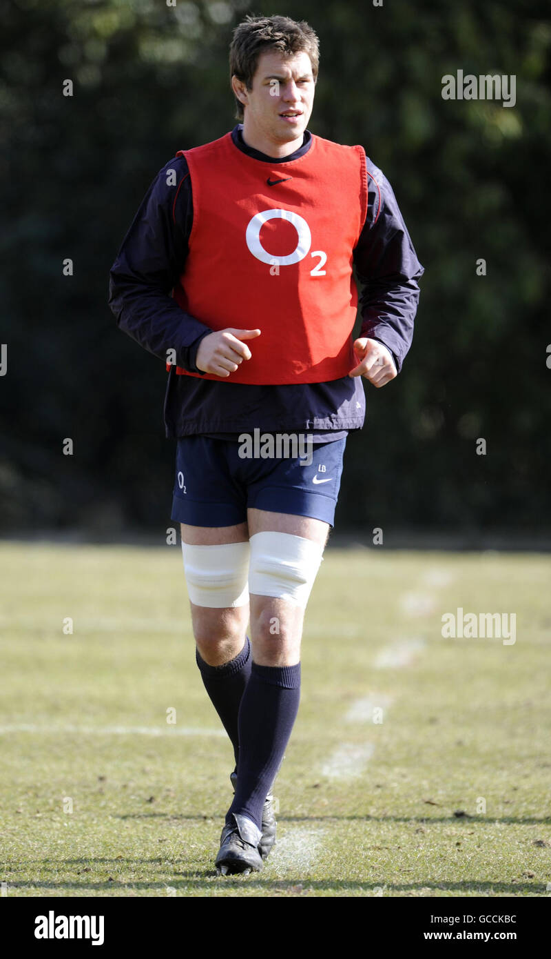 Rugby Union - England Team Annoucement - Pennyhill Park Stock Photo - Alamy