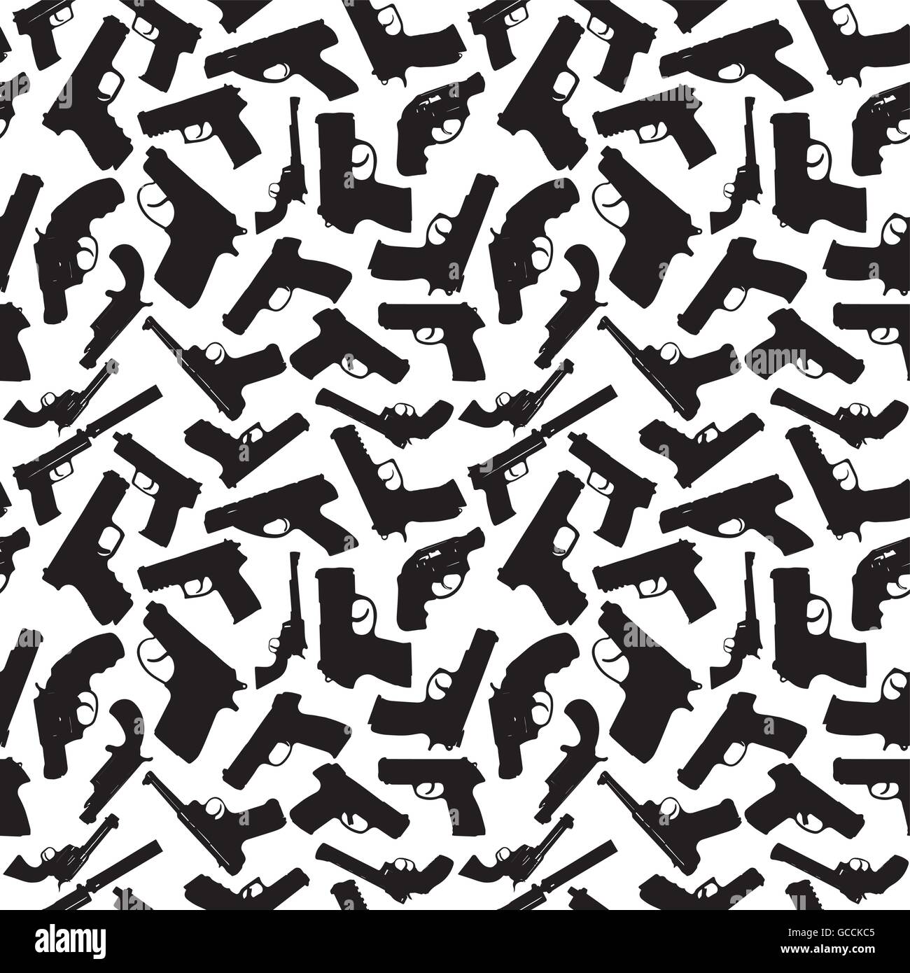 Weapon vector seamless pattern. Vector EPS10 Stock Vector Image & Art ...