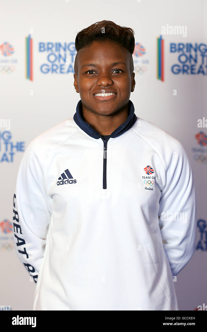 Boxer Nicola Adams during the kitting out session at the NEC ...