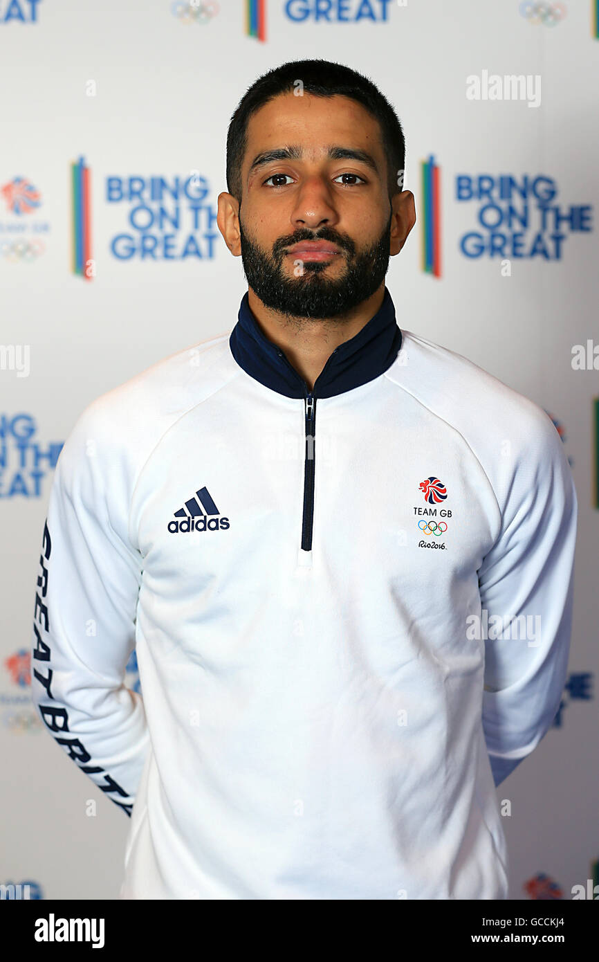 Boxer qais ashfaq hi-res stock photography and images - Alamy