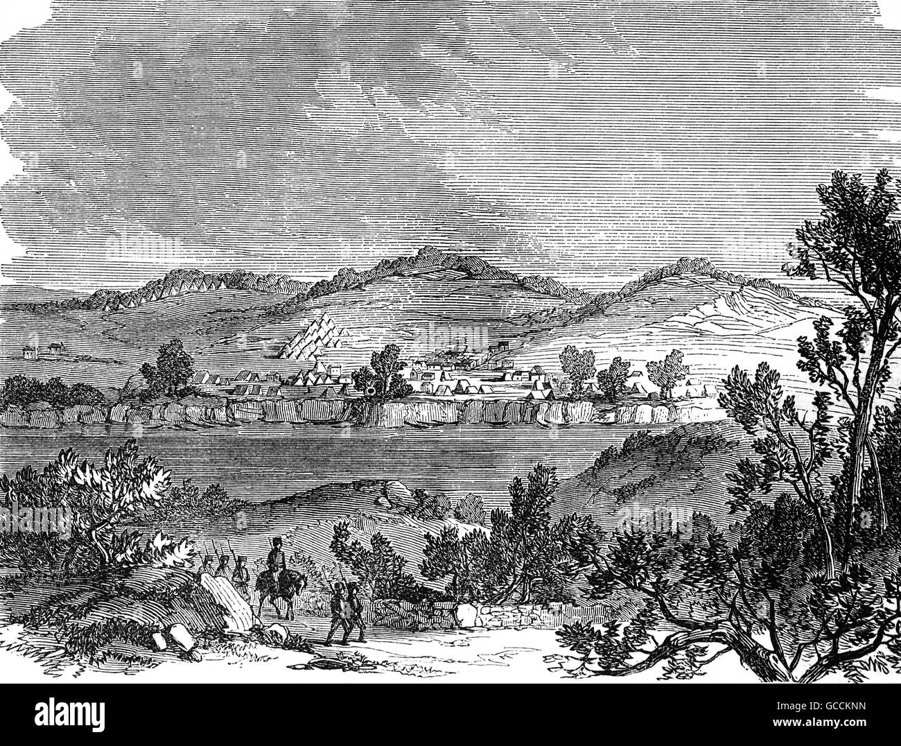 John burgoyne troops Black and White Stock Photos & Images - Alamy