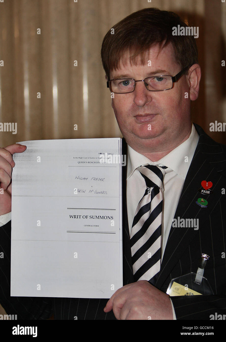 William Frazer, of FAIR (Families Acting for Innocent Relatives), who ...