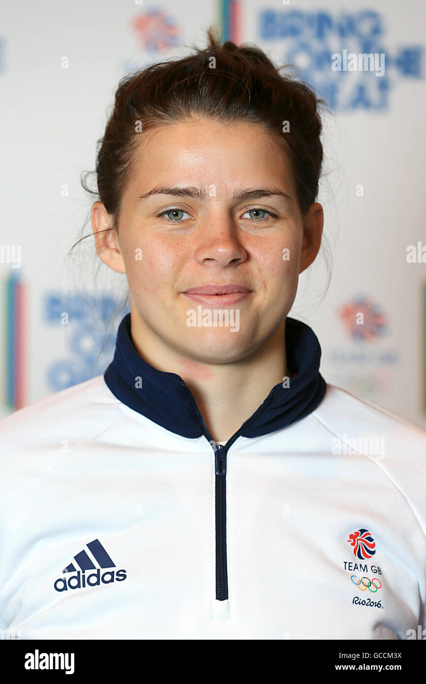 Boxer Savannah Marshall during the kitting out session at the NEC ...
