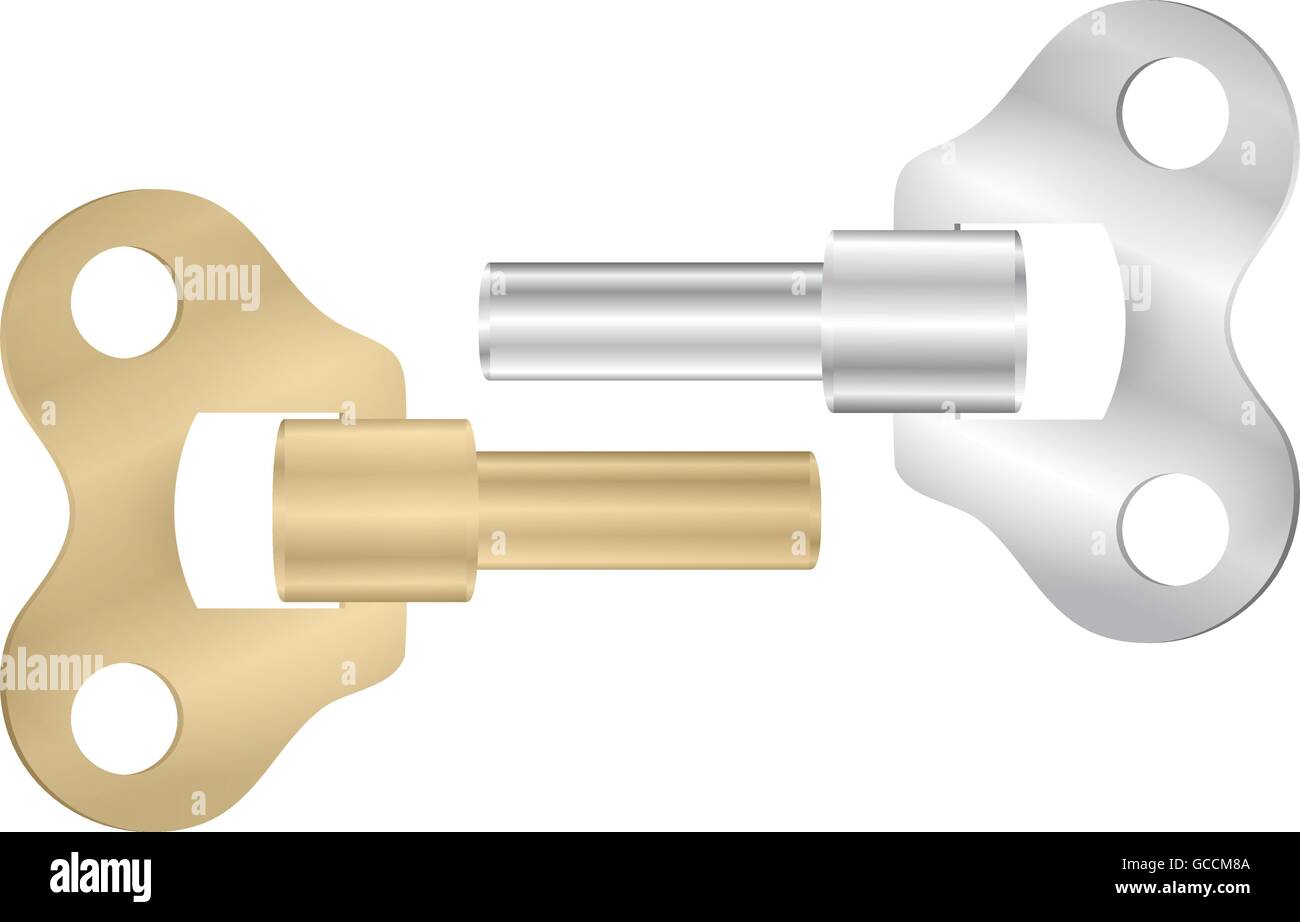 Winding wall clock Stock Vector Images - Alamy