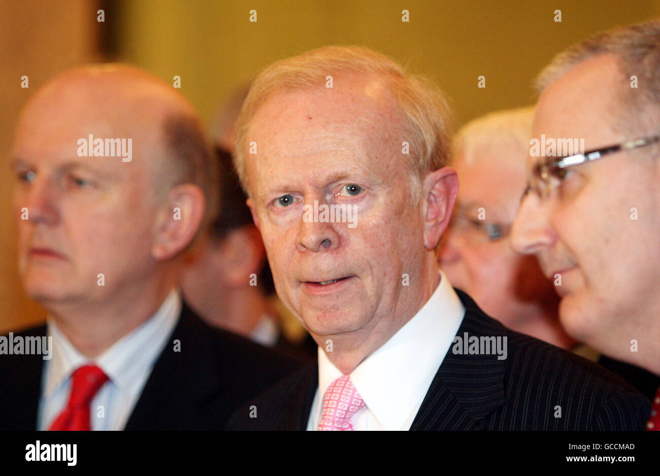 Leader of northern irelands ulster unionist party hi-res stock ...