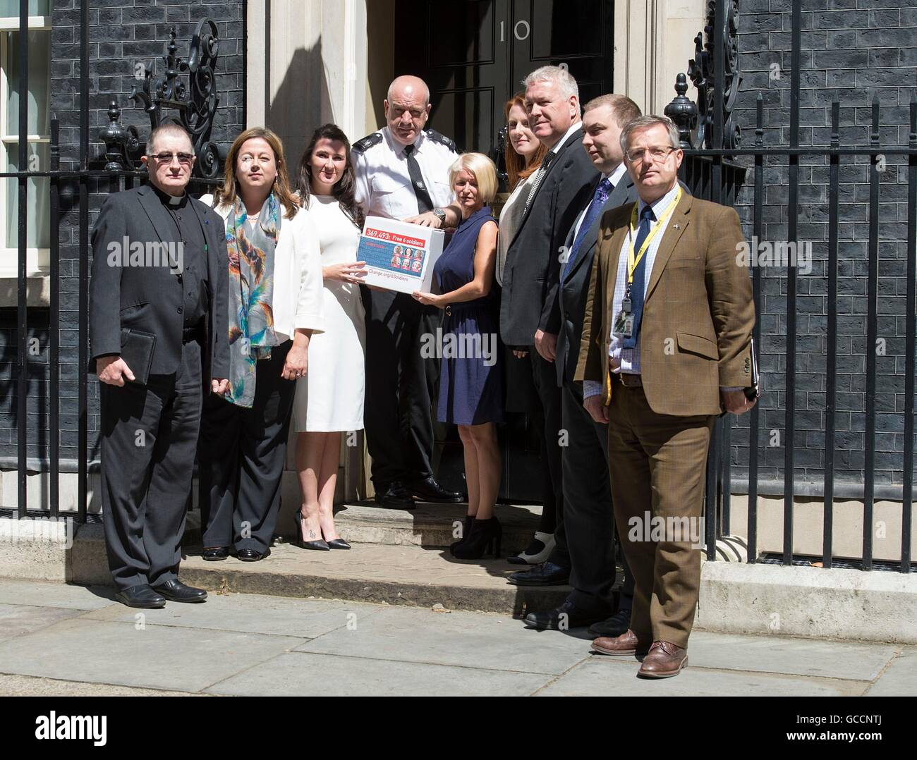 (Left to right) The Revd Canon Ken Peters, Kirsten Oswald MP, Yvonne ...