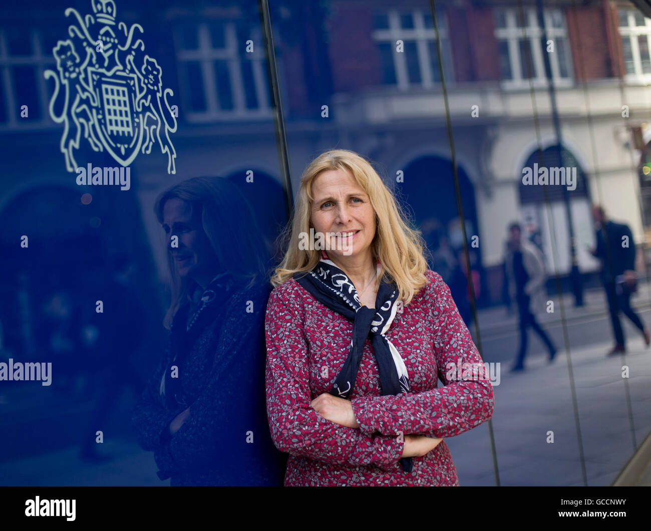 Pc Elizabeth Kenworthy outside New Scotland Yard, London where she ...