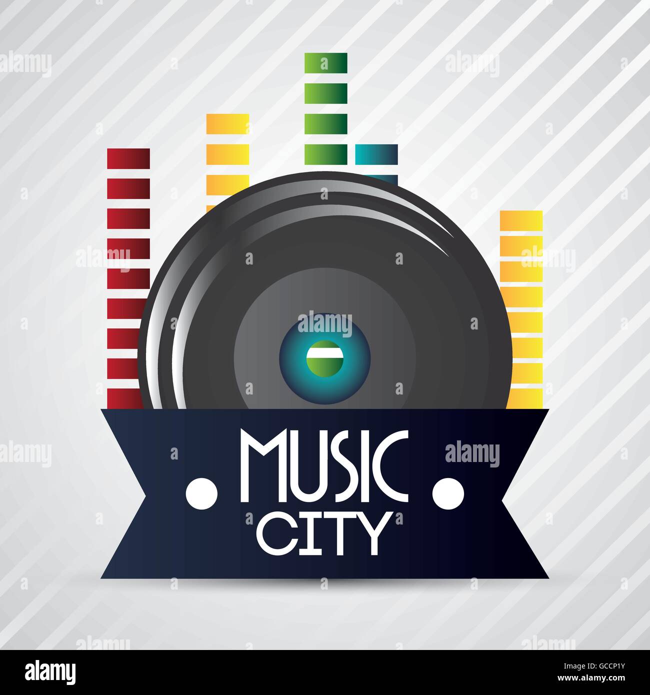Speaker icon. Electro Party design. Vector graphic Stock Vector Image ...