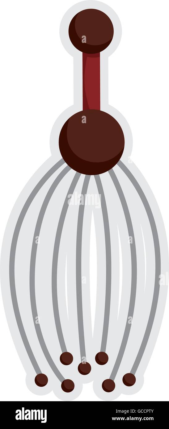 Massage machine icon. Spa center design. Vector graphic Stock Vector ...