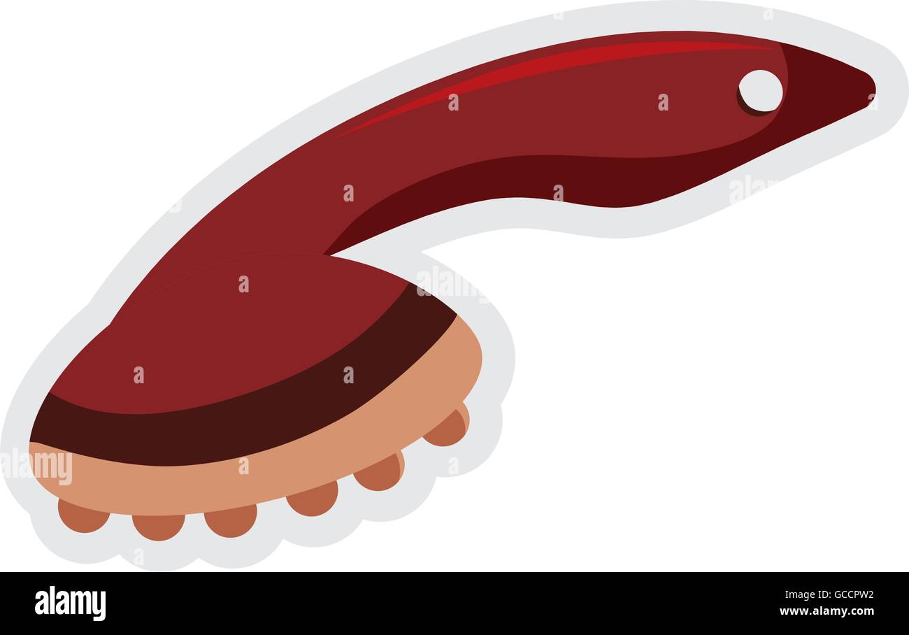 Massage machine icon. Spa center design. Vector graphic Stock Vector ...