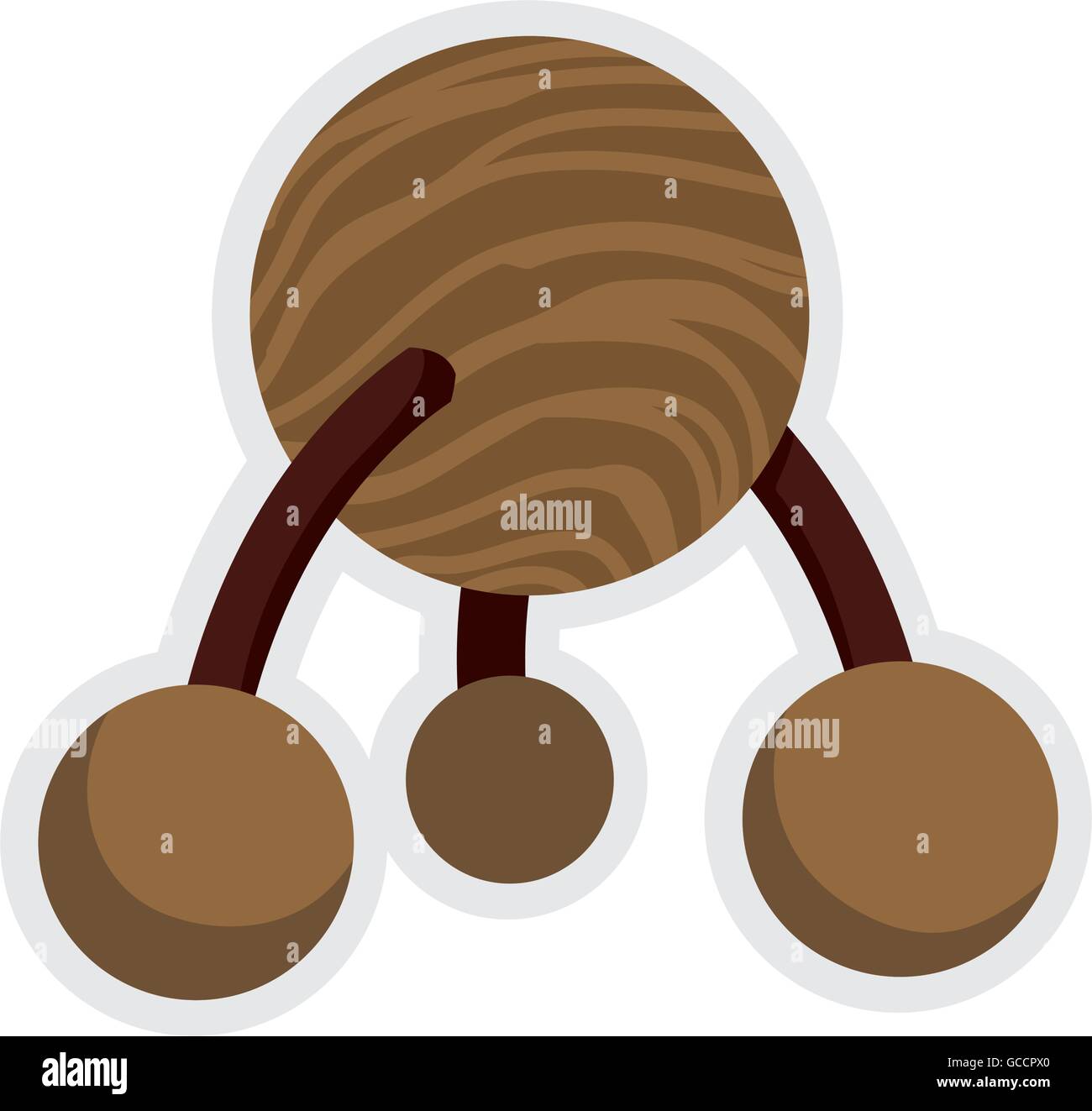 Massage machine icon. Spa center design. Vector graphic Stock Vector ...