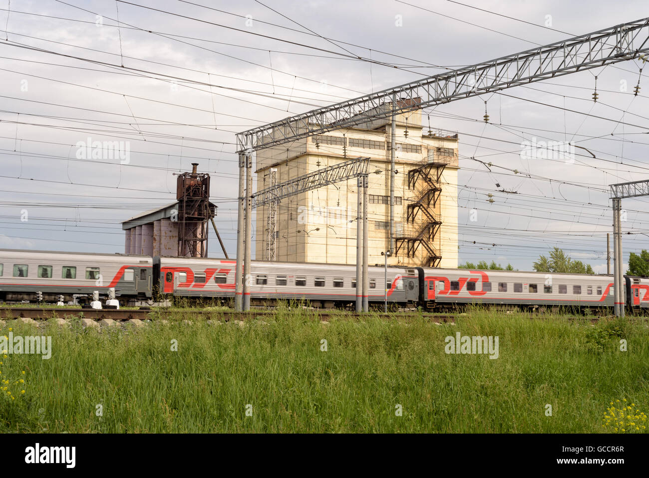 Russian train old hi-res stock photography and images - Alamy