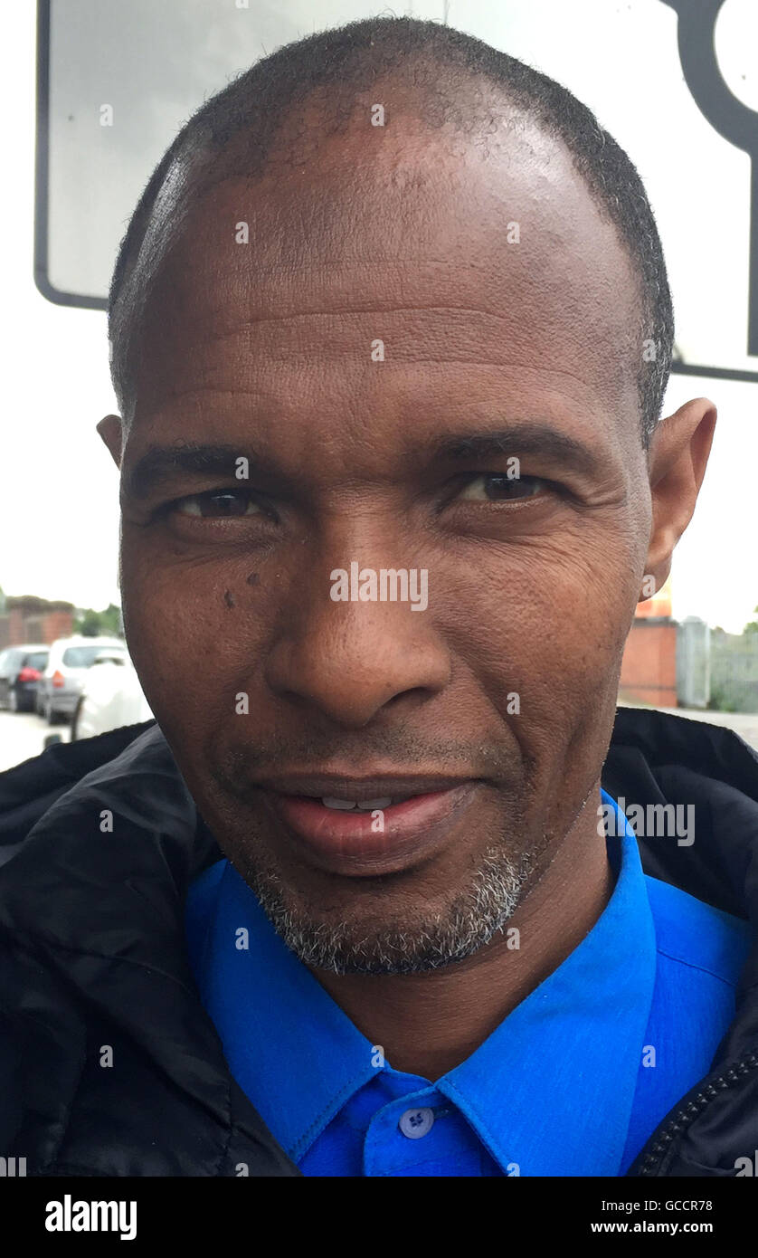 Passerby Mohamed Isaaq, a security guard, from Handsworth in Birmingham ...