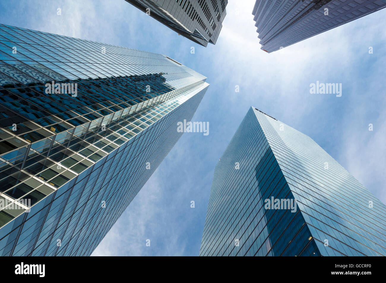 Toronto downtown financial district Stock Photo - Alamy