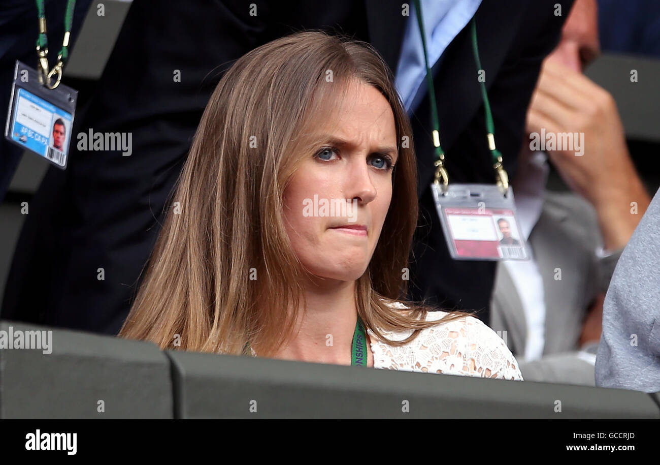 Kim Murray on day eleven of the Wimbledon Championships at the All ...