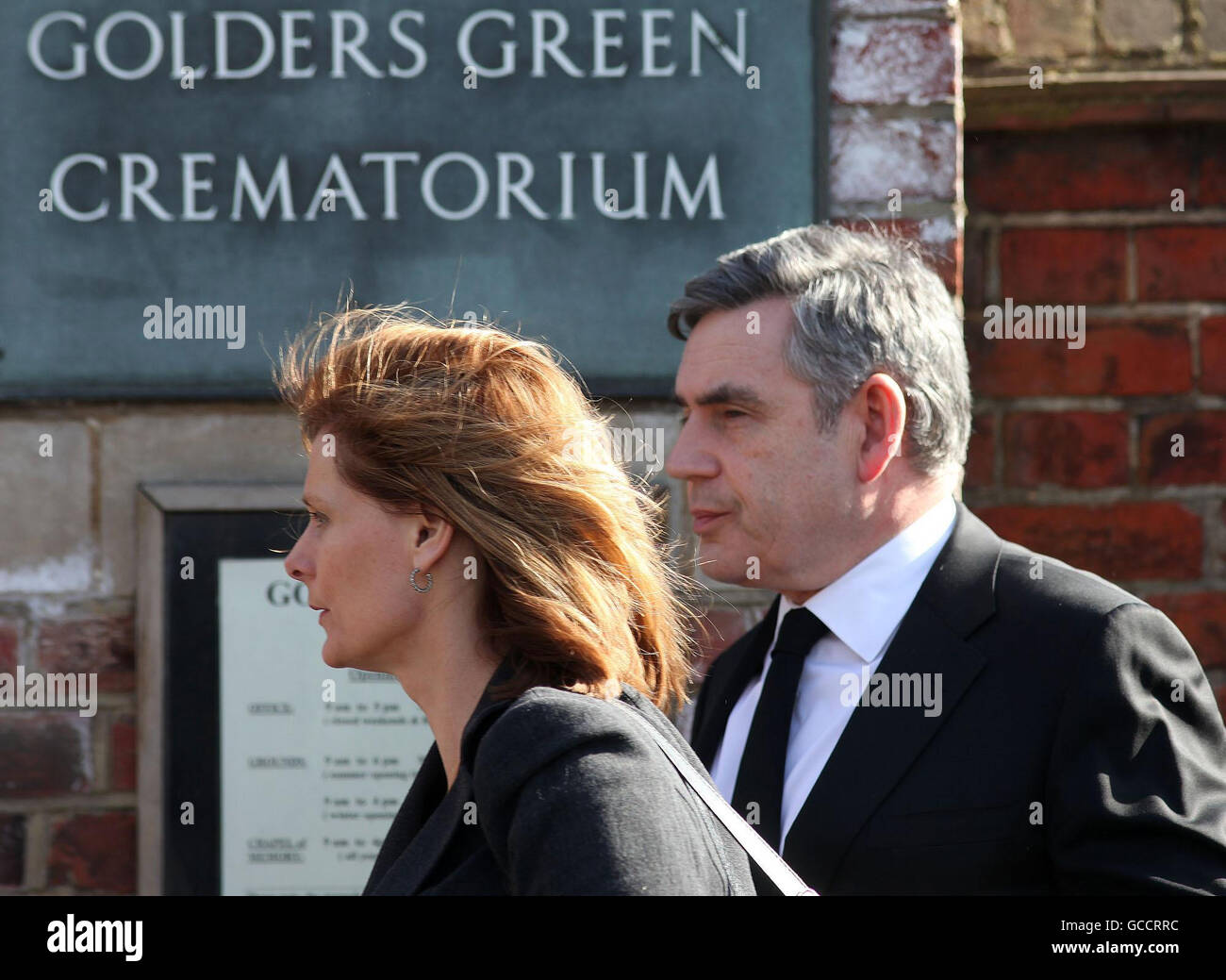 Michael Foot funeral Stock Photo - Alamy