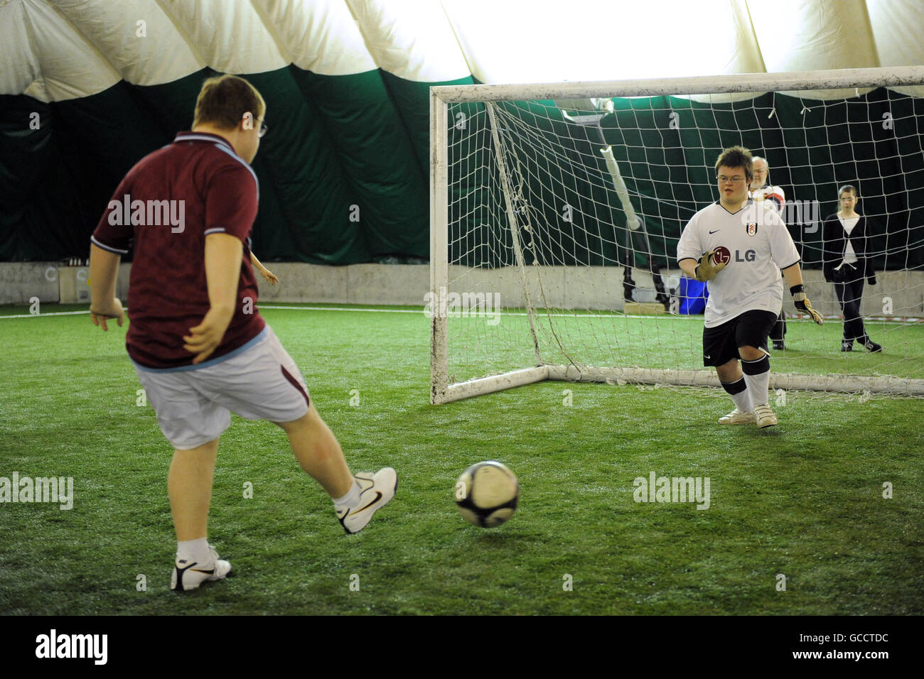 Soccer - First Ever Down's Syndrome Football Tournament - Motspur Park ...
