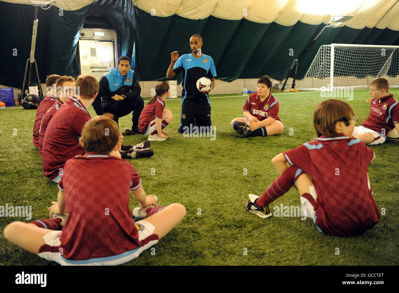Soccer - First Ever Down's Syndrome Football Tournament - Motspur Park ...