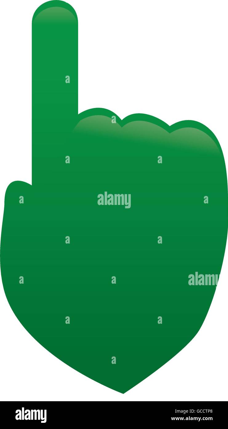 Gesture with fingers icon. Human hand design. Vector graphic Stock ...