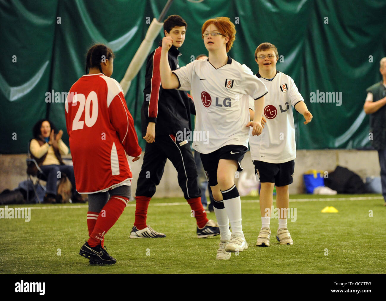 Soccer - First Ever Down's Syndrome Football Tournament - Motspur Park ...