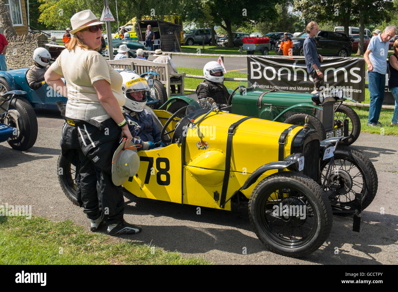 David Furnell in a 1931 Austin 7 'The Toy' at the VSCC event at ...