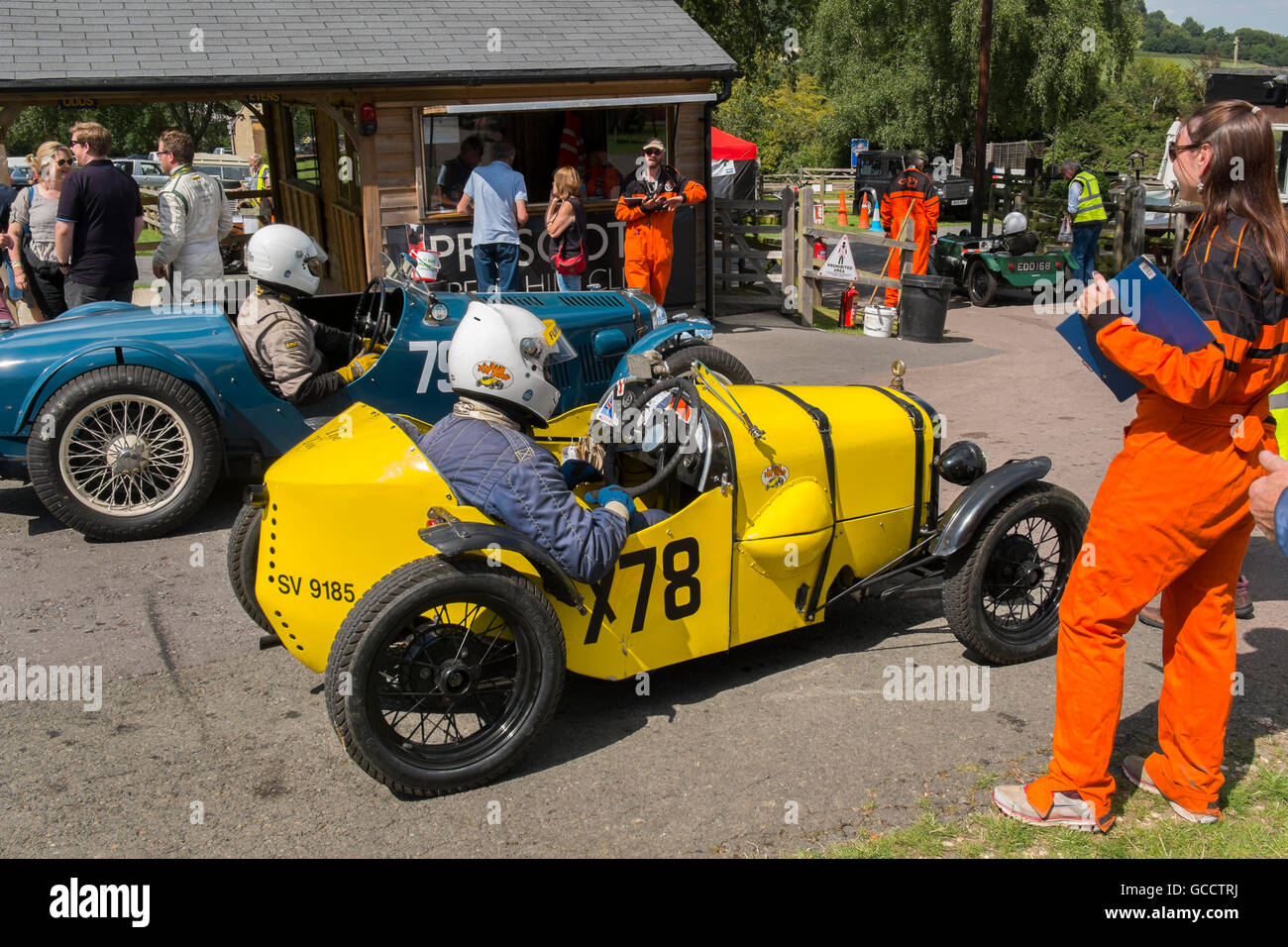 David Furnell in a 1931 Austin 7 'The Toy' at the VSCC event at ...