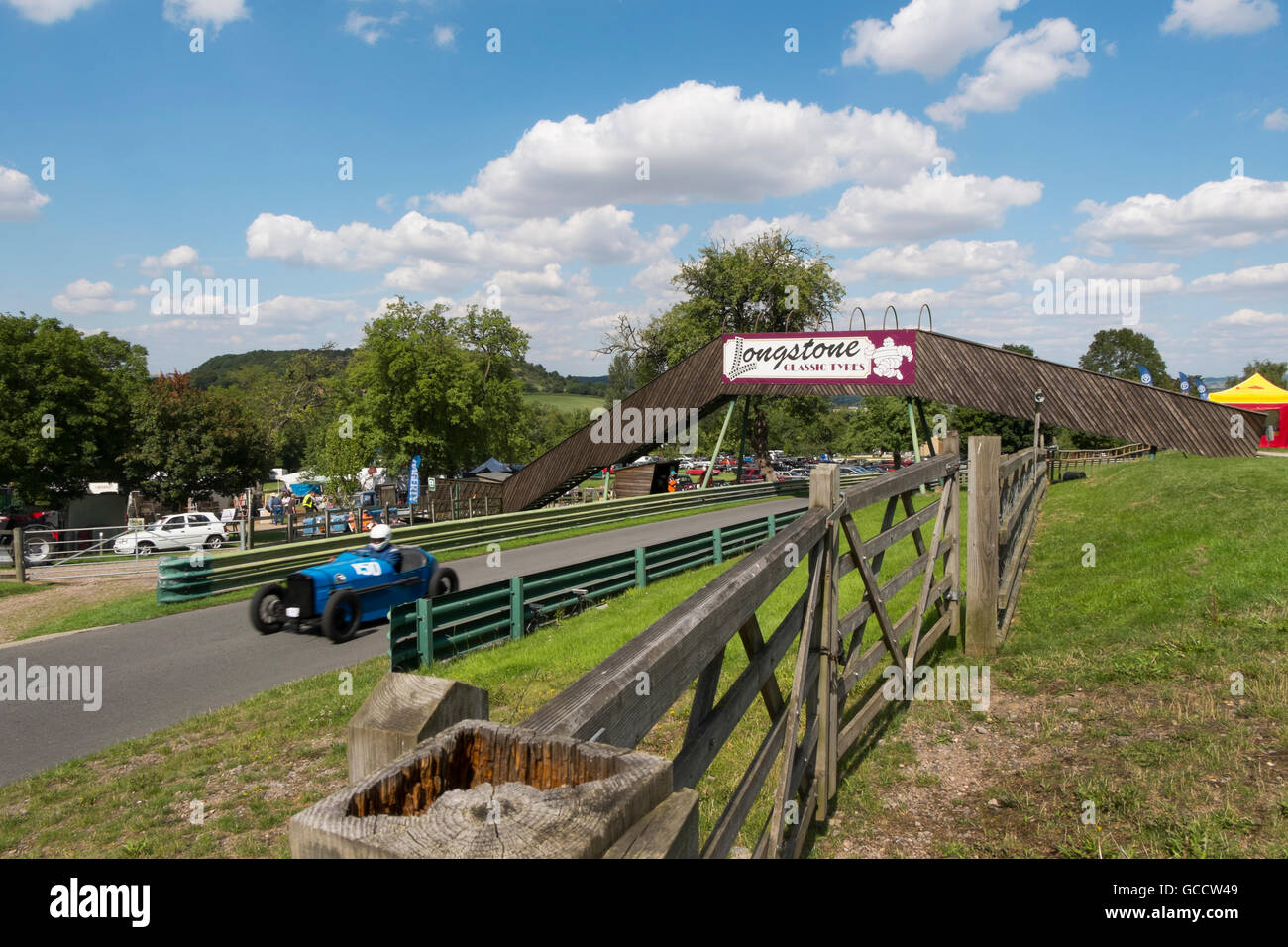 Stuart Roper-Marshall racing up the hill in a 1934 Austin 7 Special at ...