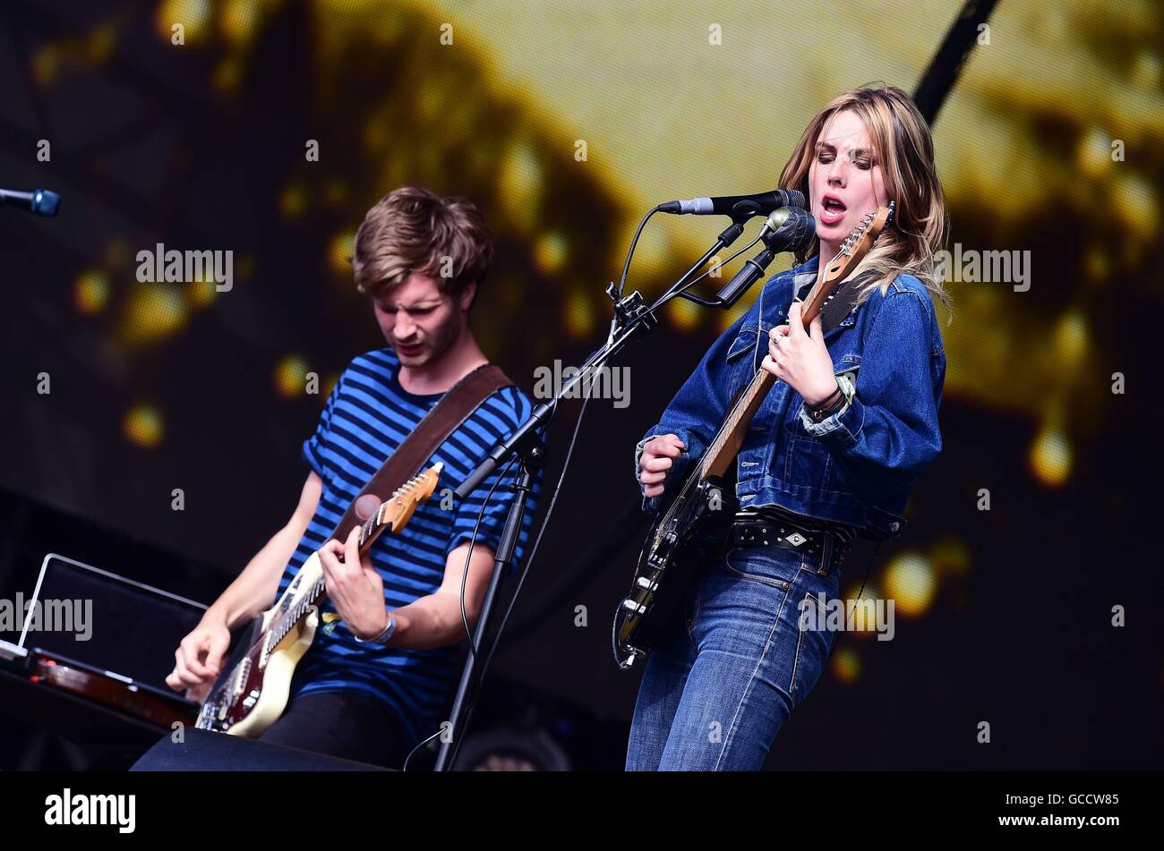 Joff oddie wolf alice performing british summer time festival hi-res ...