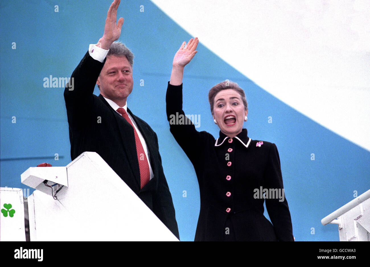 Bill Clinton - Belfast Stock Photo - Alamy
