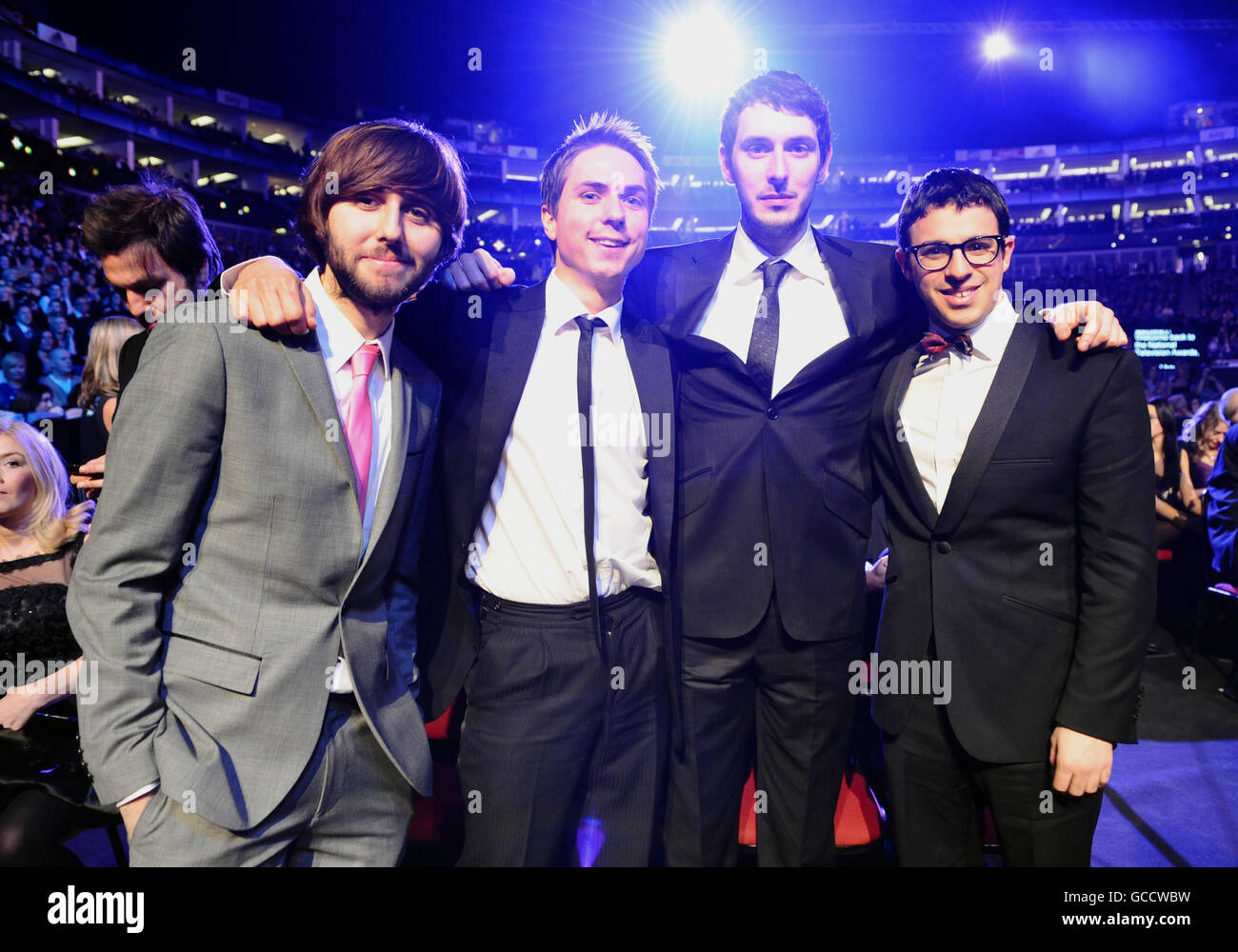 The cast of The Inbetweeners (L-R) James Buckley, Joe Thomas, Blake ...