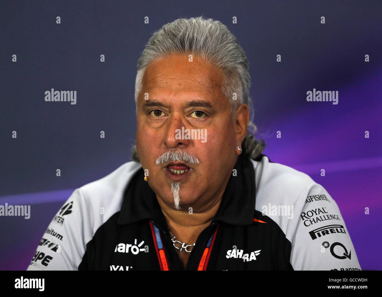 Force india team principal vijay hi-res stock photography and images ...