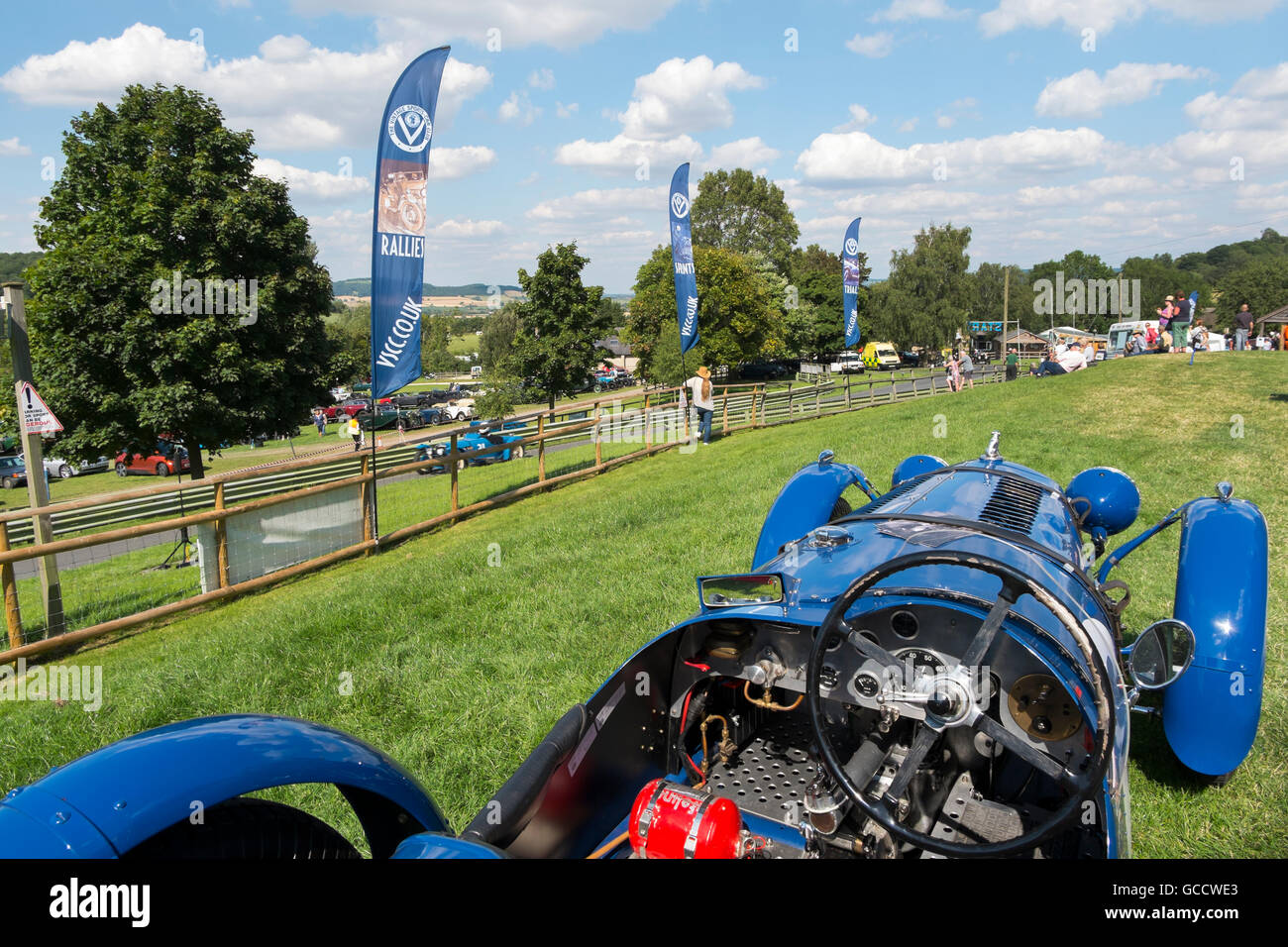 1930s Riley Sprite celebrating it's 80th anniversary at the VSCC event ...