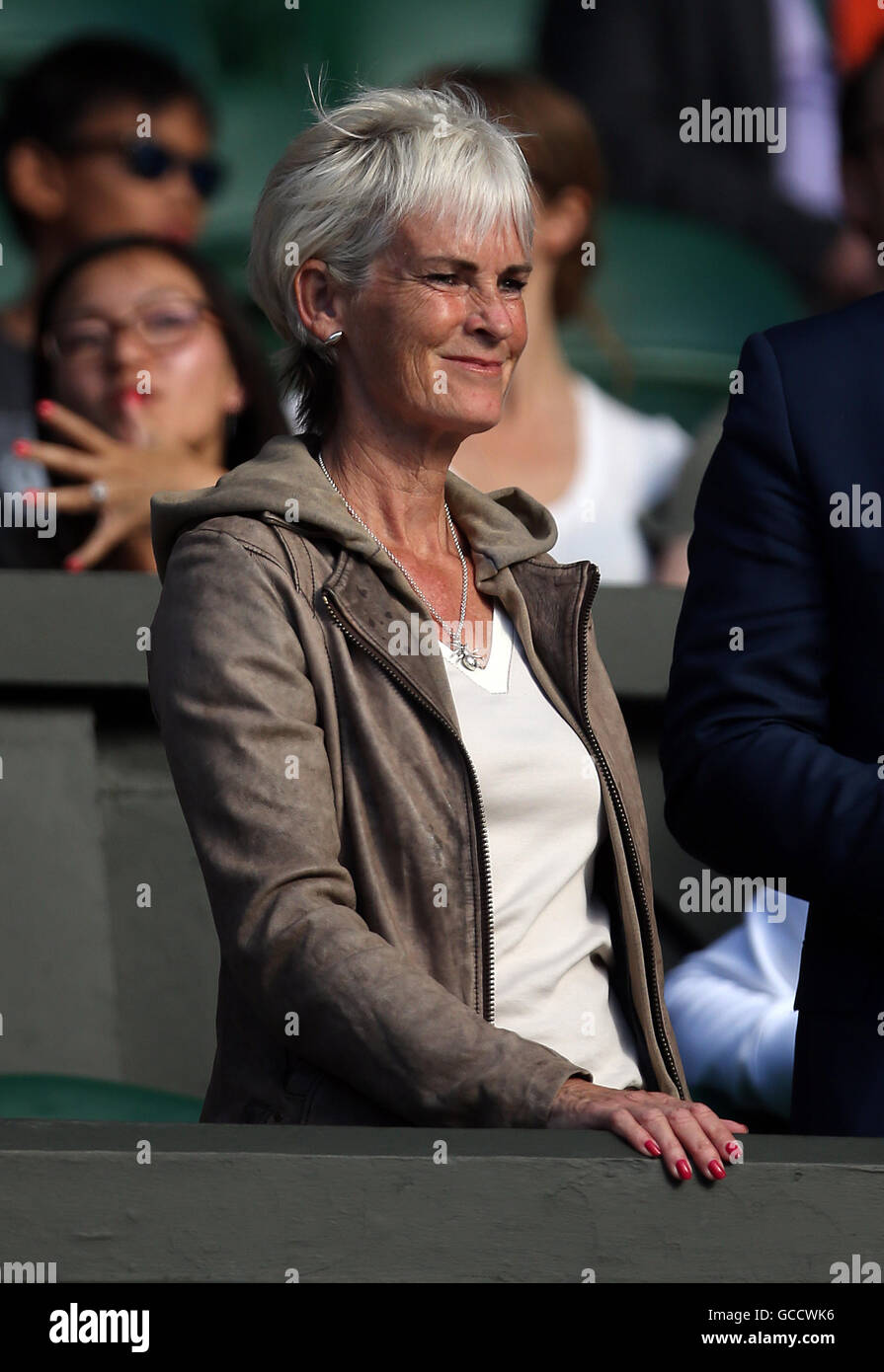 Judy Murray on day eleven of the Wimbledon Championships at the All ...