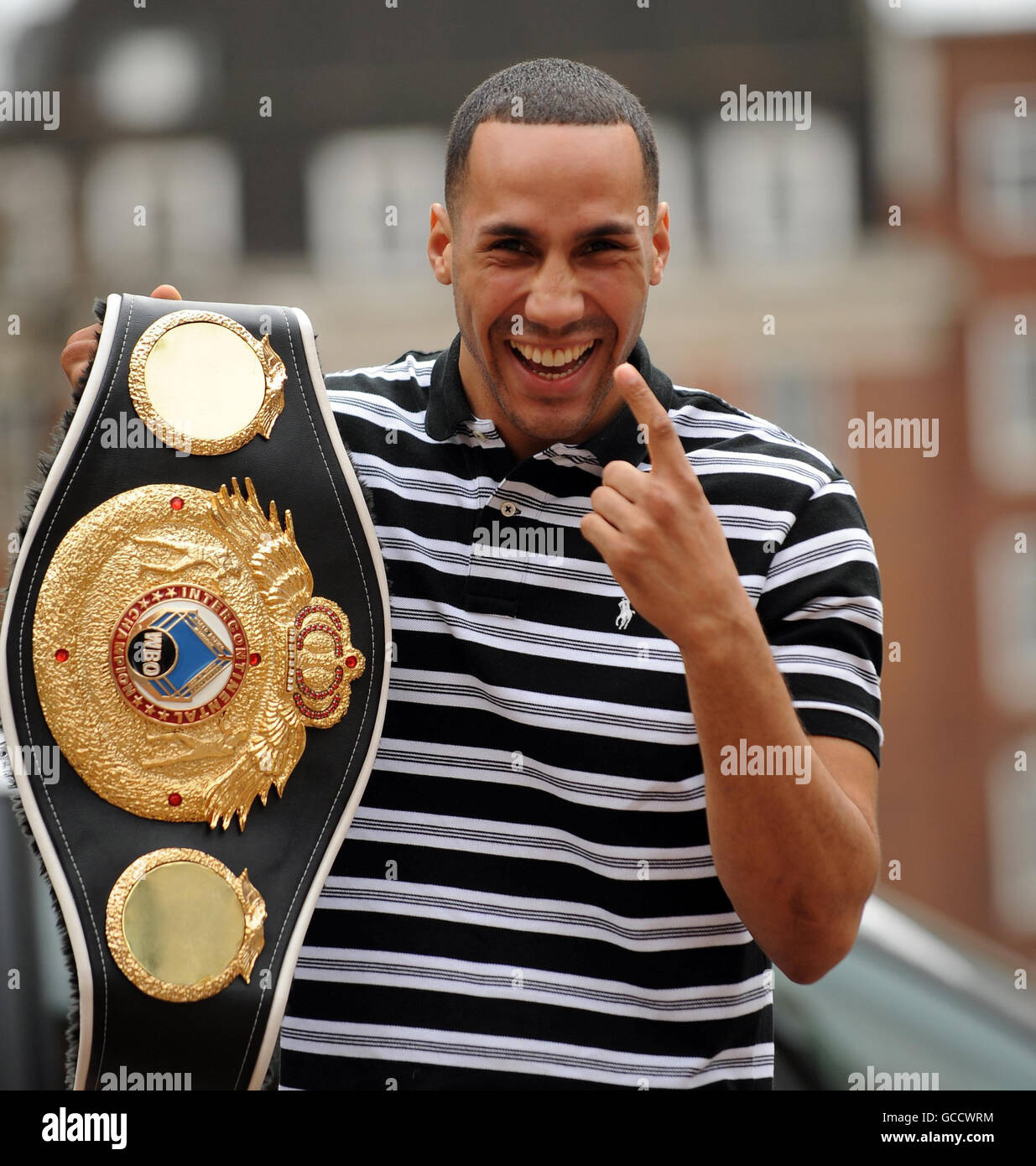 Boxing - James DeGale Press Conference - Sports Bar and Grill Stock ...