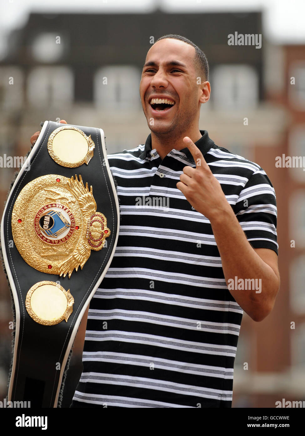 Boxing - James DeGale Press Conference - Sports Bar and Grill. Olympic ...