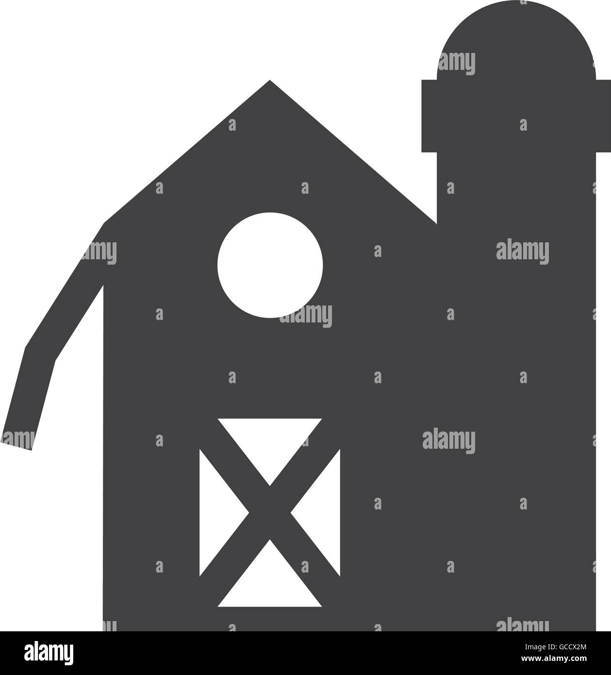 Building icon. Farm design. Vector graphic Stock Vector Image & Art - Alamy