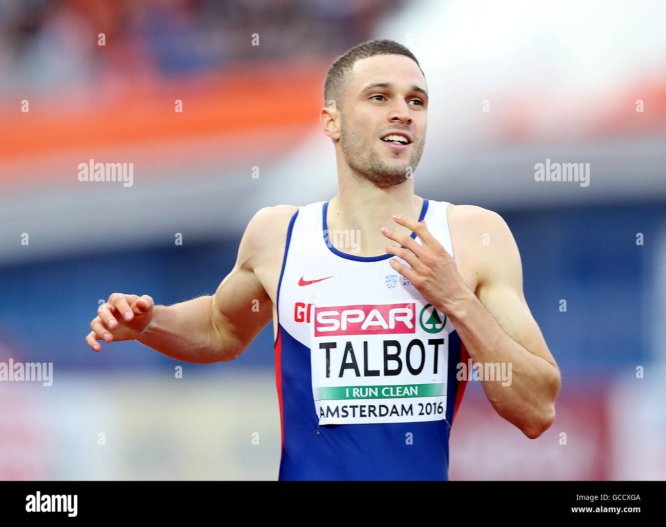 Great Britain's Danny Talbot takes fourth place in the Men's 200 metre ...