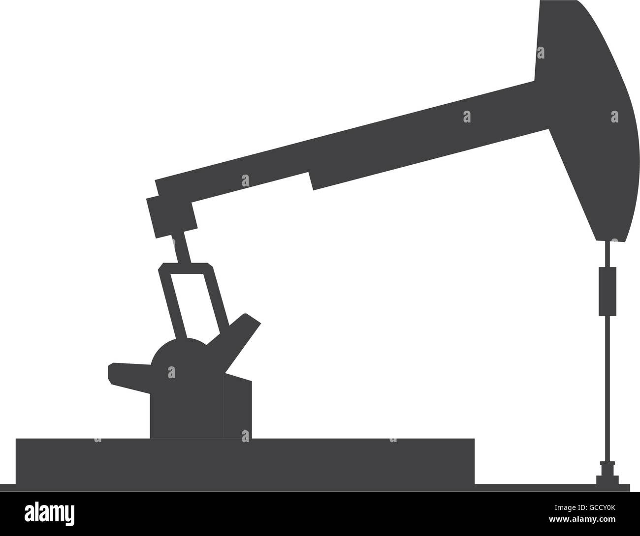 Oil pump icon. Oil industry concept. Vector graphic Stock Vector Image ...