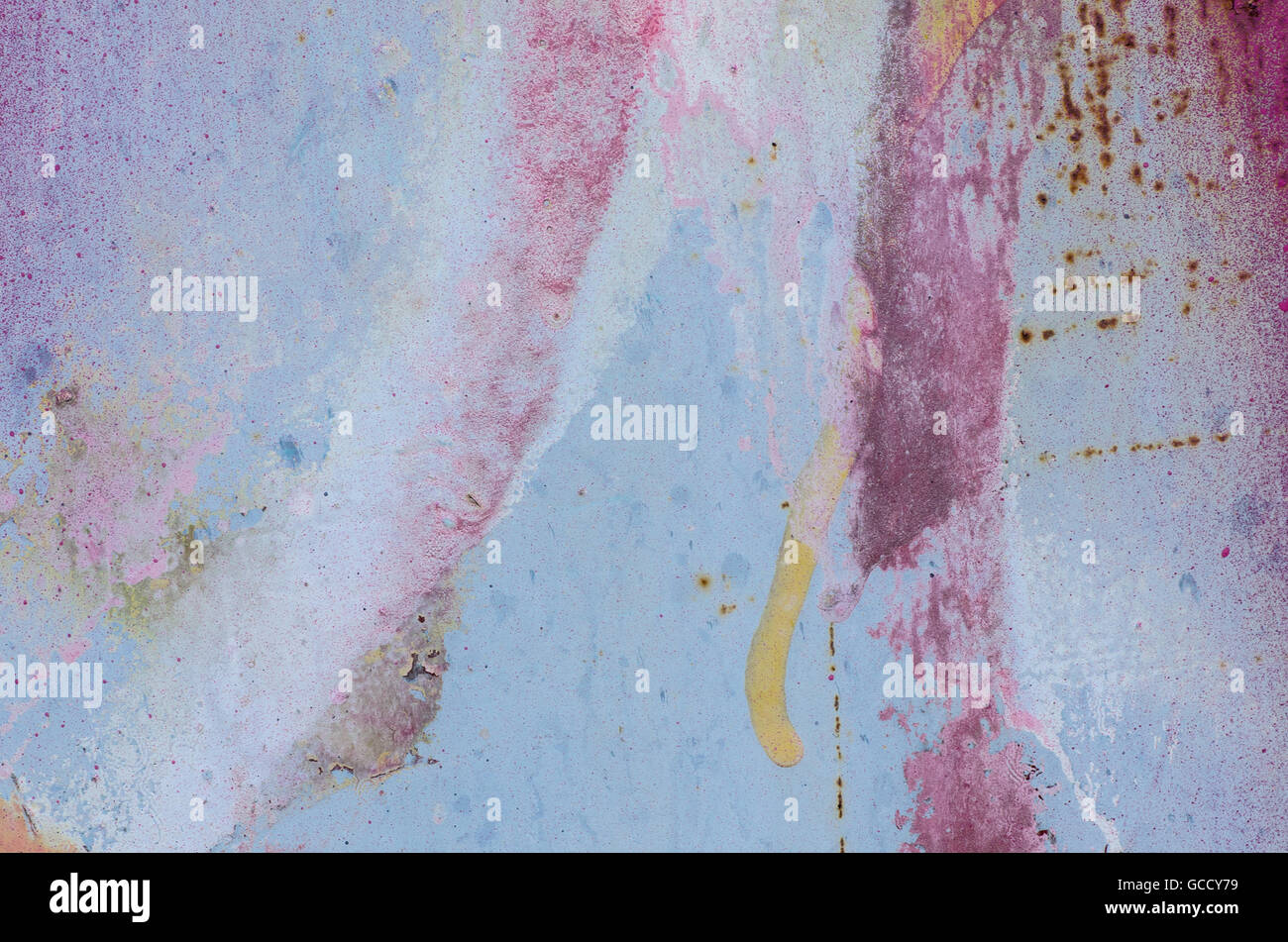 multicolored painted metal background texture Stock Photo - Alamy