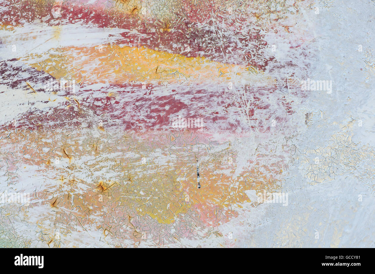 multicolored painted metal background texture Stock Photo - Alamy