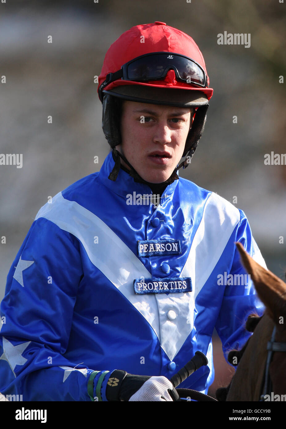 Horse Racing - Leicester Racecourse Stock Photo - Alamy