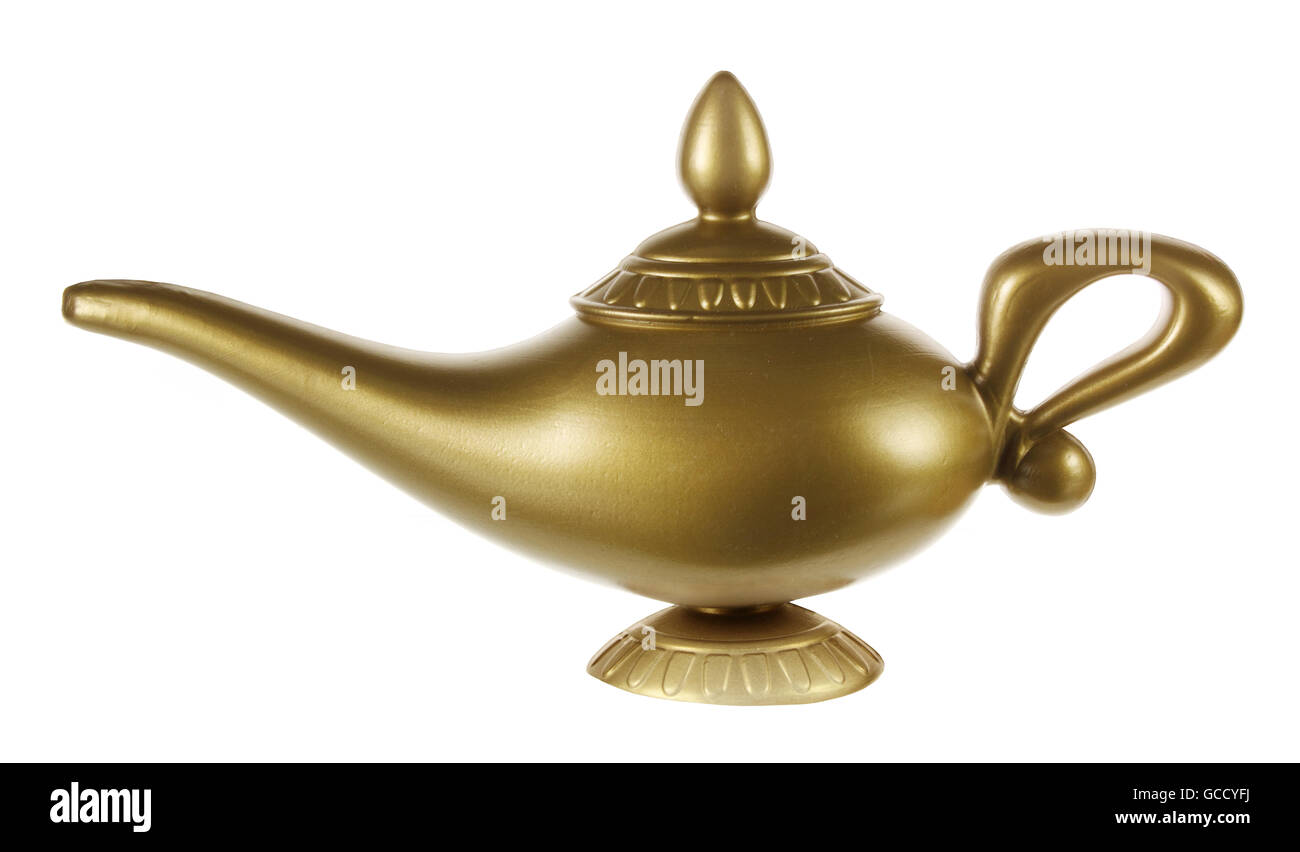 Aladdin Magic Lamp Stock Photo - Alamy